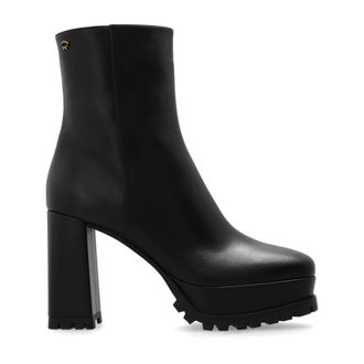 Gianvito Rossi Harlem Kn&ouml;chelstiefel - - Shoes - Damen - Schwarzk - 41 EU