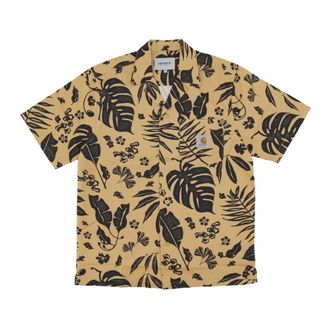 Carhartt Work in Progress T-Shirt aus Baumwolle mit Blumendruck - - Shirts - Herren - Mehrfarbig - S