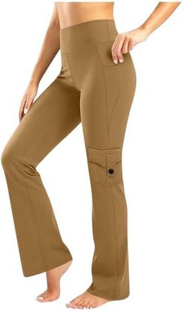 Generic Legging respirant et &eacute;lastique pour femme avec taille, poche boutonn&eacute;e et coupe &eacute;troite pour le yoga et le pantalon de surv&ecirc;tement dhiver pour femme, 