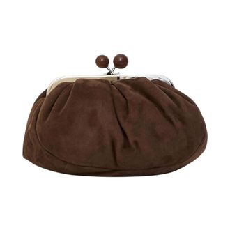 Max Mara Kavalois Clutch - Femme - Sacs - Brun - Taille: ONE Size