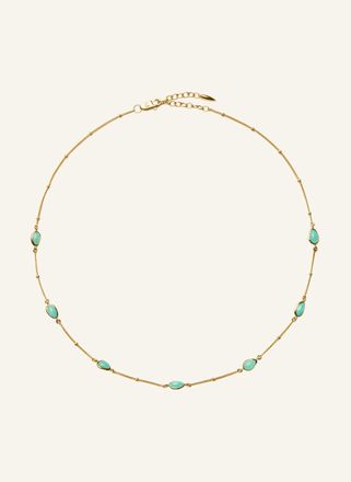 Missoma Missoma Halsketten Magma Gemstone Charm Choker By Glambou gold
