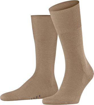 Falke Glatte Socken Airport mit klimaregulierender Merinowolle in