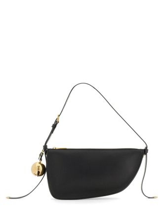 Burberry Womens Shoulder Bag Shield Black