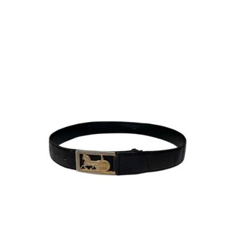 Celine Ceinture en cuir vintage Pre-owned - Femme - Pre-owned - Noir - Taille: ONE Size