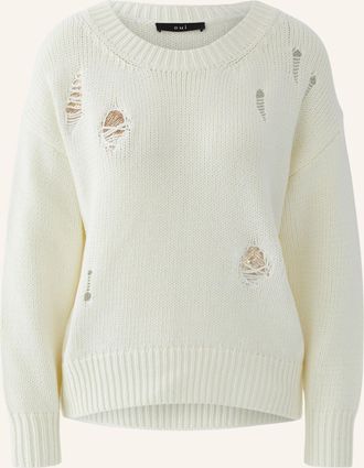 Oui Pullover weiss