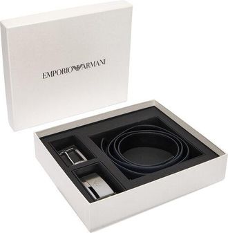 Emporio Armani Herrengürtel Y4S498 YLP4E 81285 Dunkelblau