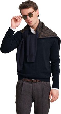 Bugatti Herren Pullover V-Ausschnitt