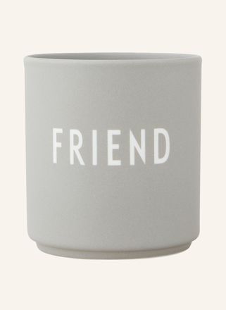 DESIGN LETTERS Design Letters Becher grau