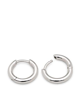 Tom Wood Creolen mit poliertem Finish - Silber