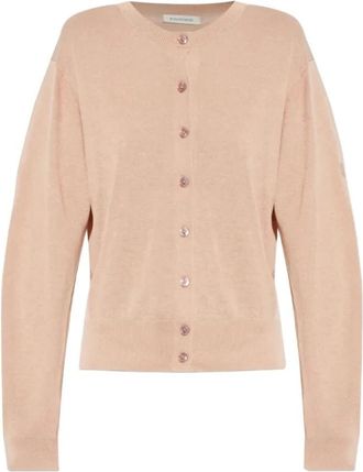 By Malene Birger Montie Cardigan - - Knitwear - Damen - Rosa - S