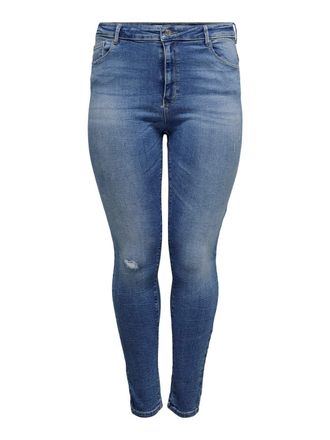Only Carmakoma Damen CARLAOLA Life HW SK JNS BB AZG809 NOOS Jeans, Light Blue Denim, 42W/32L