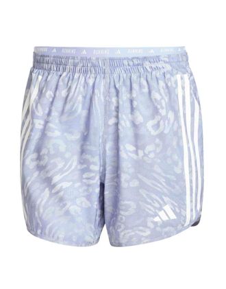 adidas adidas Performance - Own The Run - Shorts in Dash Grey und Violet Tone mit den 3 Streifen-Grau