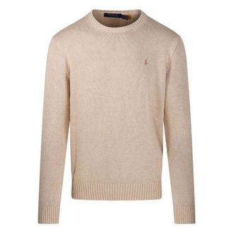 Polo Ralph Lauren Rundhals-Pullover - - Knitwear - Herren - Beige - L