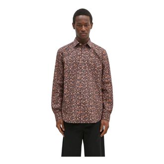 Paul Smith Floral Print Baumwollhemd - - Shirts - Herren - Mehrfarbig - 2XL