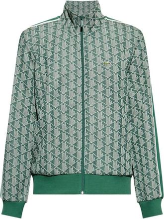 Lacoste Homme, Sweatshirts et sweats &agrave; capuche, Vert, Taille: L Paris Zip-Up Jacket
