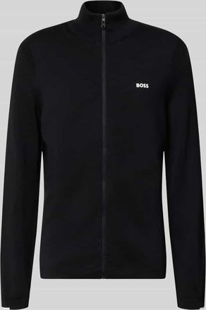 HUGO BOSS Regular Fit Sweatjacke aus reiner Baumwolle Modell KN_EVER-X FZ