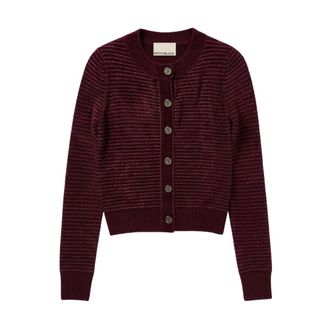 Pennyblack Pbpsultano Cardigan - - Knitwear - Damen - Rot - L