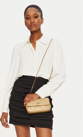 Tory Burch Tory Burch Handtasche Kira Diamond Quilt Pave Mini Flap Bag 161913 Beige