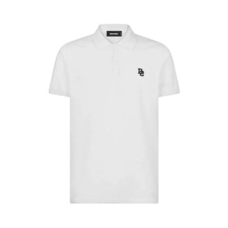 Dsquared2 Tennis Fit Polo Shirt - - Tops - Herren - Wei&szlig; - L