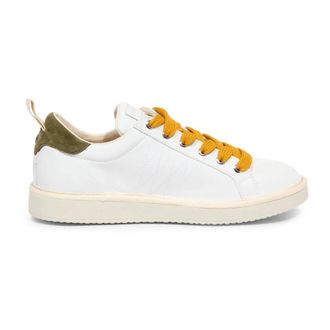 Panchic Schn&uuml;rschuh aus Mikrofaser-Wildleder - - Shoes - Damen - Wei&szlig; - 36 EU