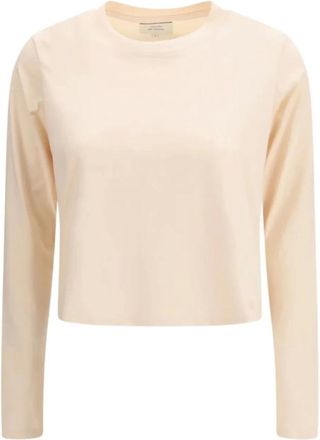 Loulou Studio Femme, Tops, Beige, Taille: 42 FR Masal LDS T-shirt &agrave; manches longues
