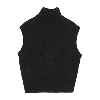 Remain Damen, Strickwaren, Schwarzk, SGr&ouml;&szlig;e