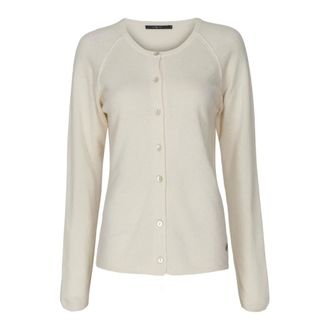 BTF-CPH Kuscheliger Kaschmir-Cardigan - - Knitwear - Damen - Wei&szlig; - L