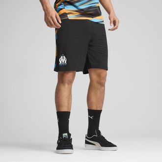 Puma Olympique de Marseille Faster Shorts Herren, Kleidung, Schwarz, XL