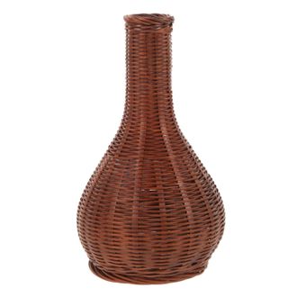 Angoily Wohnkultur Vase Geflochtene Kleine Blumenvase Nat&uuml;rliche Minimalistische Deko Tischvase Vielseitig f&uuml;r Frische Blumen und Trockenblumen Wohnzimmer Dek