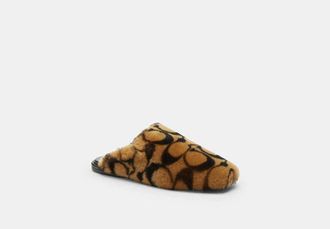 Coach Slipper Aus Signature-Lammfell
