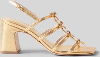 Claudie Pierlot Ledersandalen mit Absatz