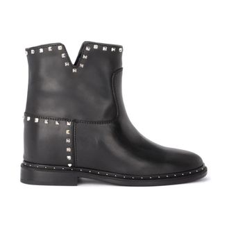 Via Roma 15 Stilvolle Booties f&uuml;r Modische Looks - - Shoes - Damen - Schwarzk - 38 1/2 EU