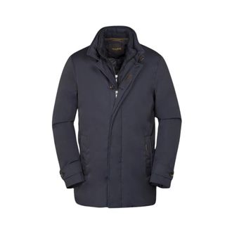 Moorer Smooth Coat - - Coats - Herren - Blau - M
