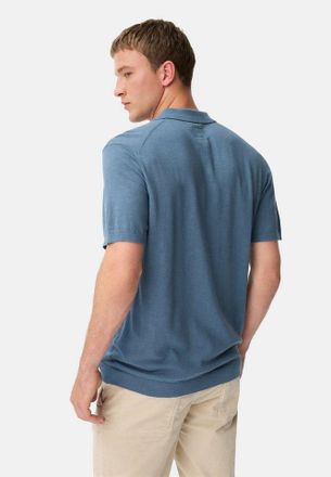 Camel Active Poloshirt Leichtes Strick-Polo aus reiner Baumwolle Kurzarm Shirts_Poloshirt