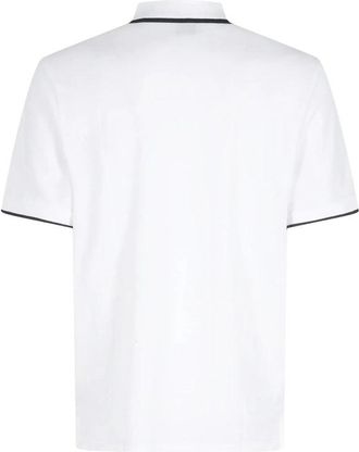 HUGO BOSS Cotton Piqu&eacute; Polo Shirt - White