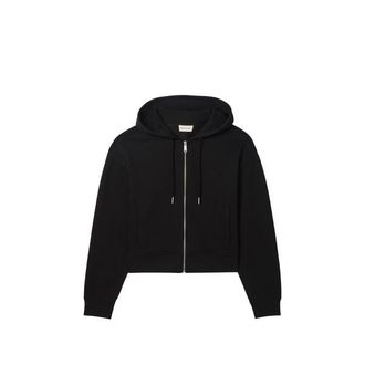 Calvin Klein Sweat zipp&eacute; &agrave; capuche en coton m&eacute;lang&eacute;