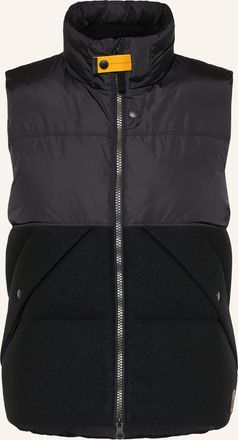 Parajumpers Parajumpers Daunenweste Varone Im Materialmix schwarz