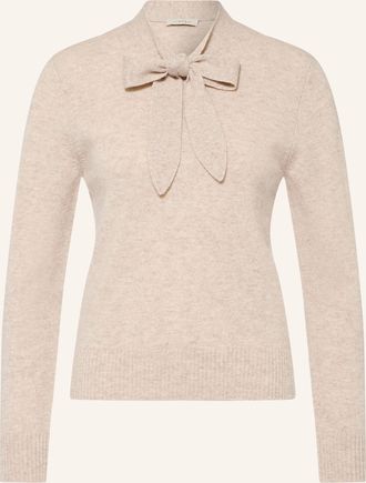 Lilienfels Lilienfels Pullover Mit Cashmere Und Schluppe beige