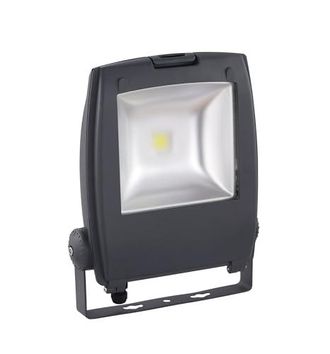 Eglo LED Strahler Gambettola Pro, Au&szlig;enlampe schwenkbar, Spot aus Alu in anthrazit, Glas in klar, kaltwei&szlig;, IP65