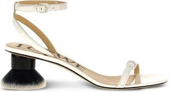 Loewe sandales Petal Brush 40 mm - Blanc