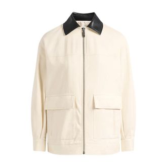 Anine Bing Femme, Vestes, Blanc, Taille: 38 FR Holden Jacket