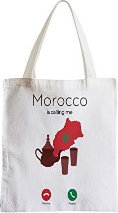 Fabulous Grand Sac Shopping Plage Etudiant Morocco Is Callling Me Flag Tea Culture