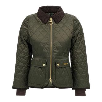 Barbour Beadnell Steppjacke - - Jackets - Damen - Gr&uuml;n - L