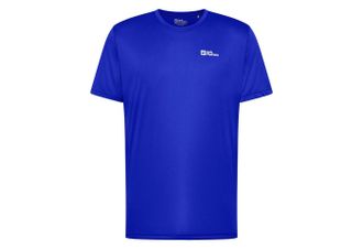 Jack Wolfskin T-Shirt Tech T M mit Markenlogo auf der Vorderseite