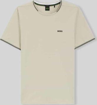 HUGO BOSS Regular Fit T-Shirt aus Baumwoll-Mix Modell TAUL