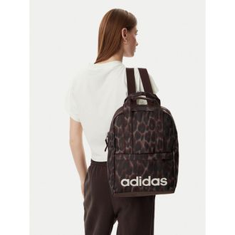 adidas Rucksack adidas ADIDAS LINEAR ESSENTIALS GRAPHIC KD2183 Braun