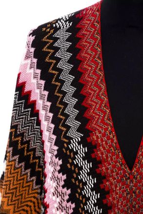 Missoni Multicolor Wool Women Poncho Clothing