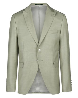 Wilvorst Festliches Einreiher-Sakko aus Schurwolle mit Spitzfasson in