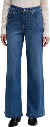 Mos Mosh MOS Mosh, Femme, Jeans, Bleu, Taille: W25 L32 Jean &eacute;vas&eacute;