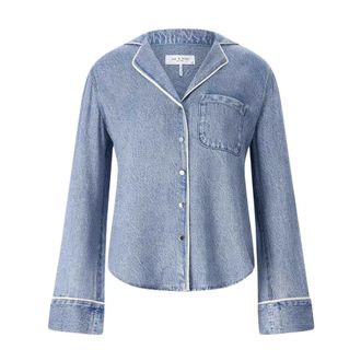 Rag & Bone Damen, Blusen & Hemden, Blau, MGr&ouml;&szlig;e